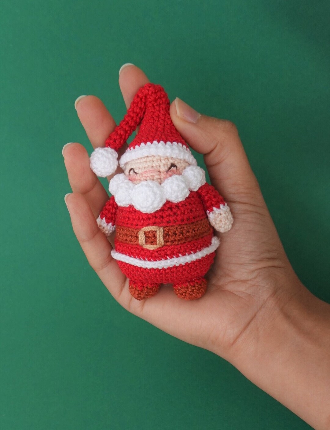 Happy Santa_pdf Crochet Pattern - Etsy