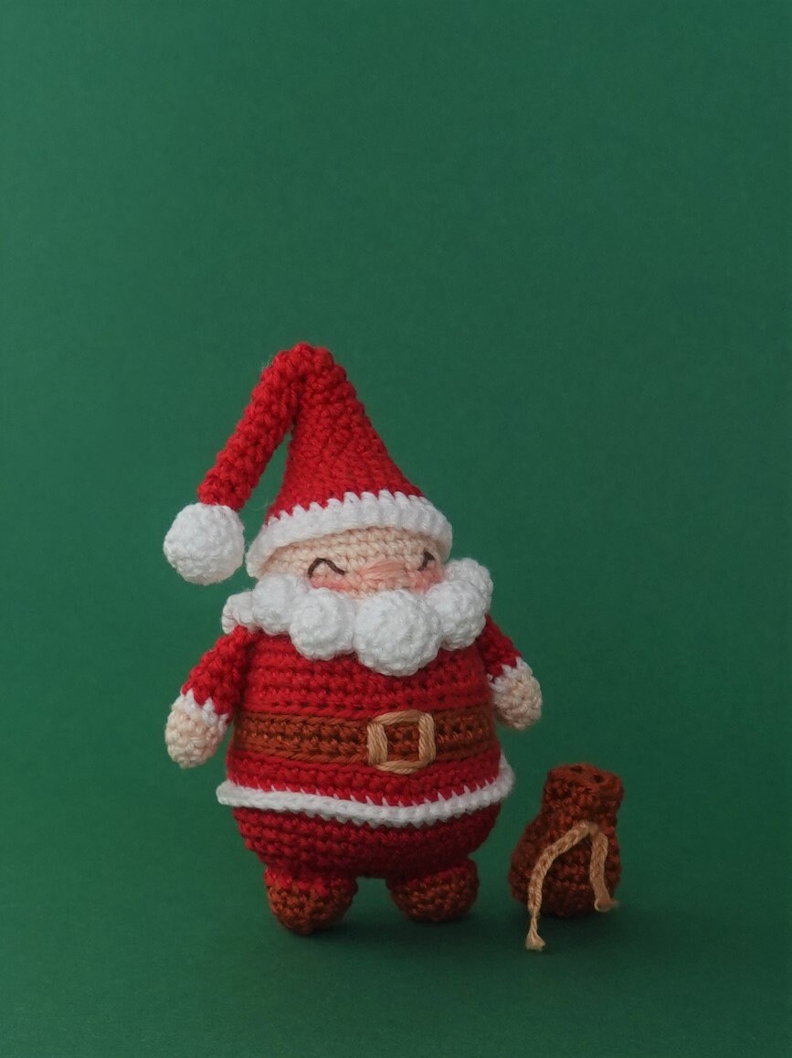 Happy Santa_pdf Crochet Pattern - Etsy