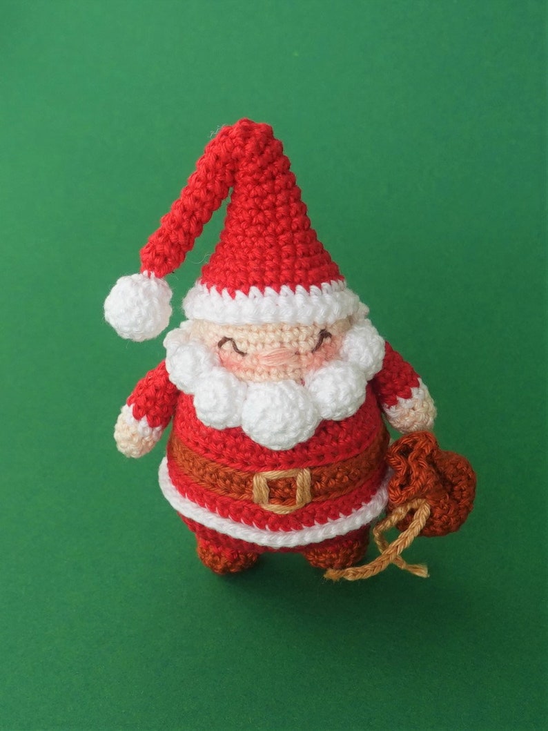Happy Santa_pdf Crochet Pattern - Etsy