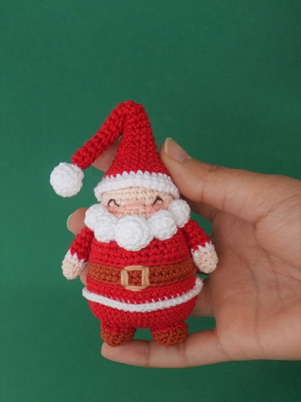Happy Santa_pdf Crochet Pattern - Etsy