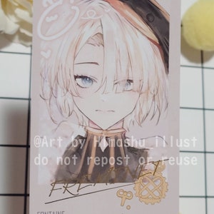 Freminet Genshin Impact Print Polaroid Sticker Omanjuu - Etsy