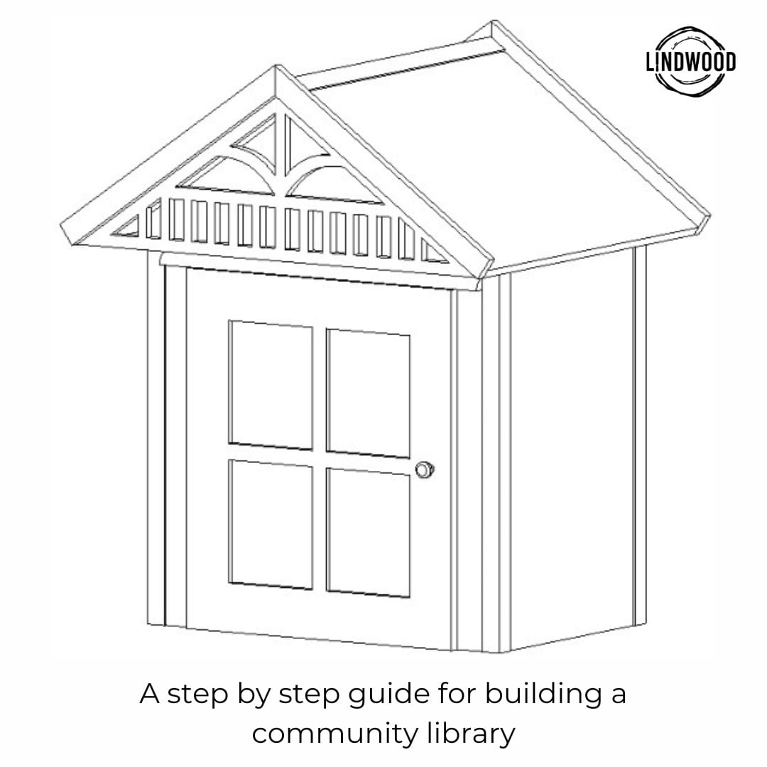 Digital Plan DIY 2 Storey Little Free Library/street Library, PDF ...
