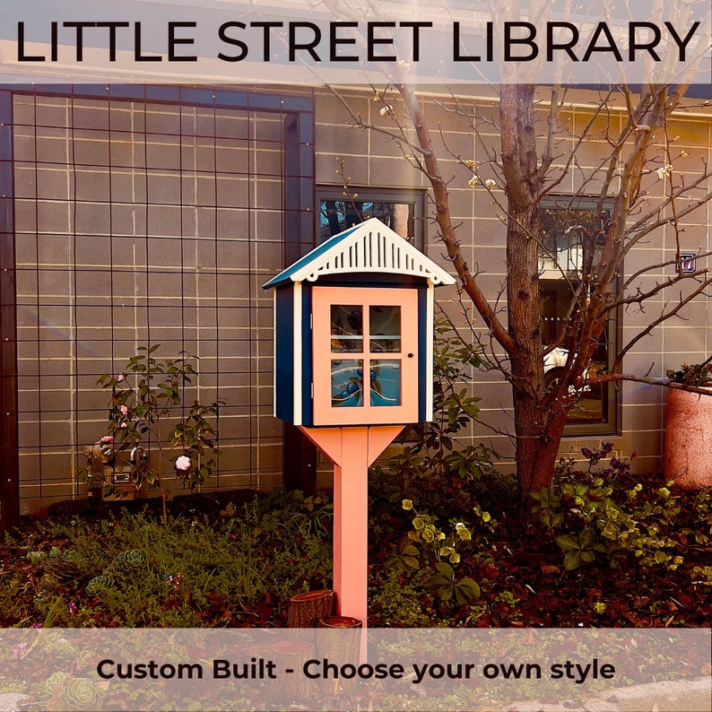 Custom Build Little Street Library/little Free Library/neighbourhood ...