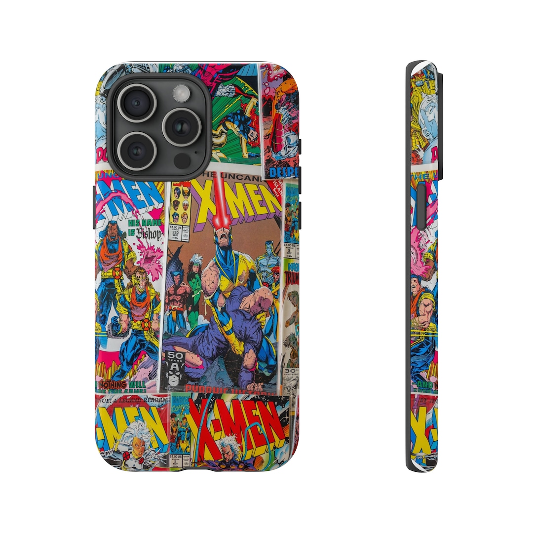 IPhone 15 X-men Vintage Marvel Comics Protective Phone Case - Etsy
