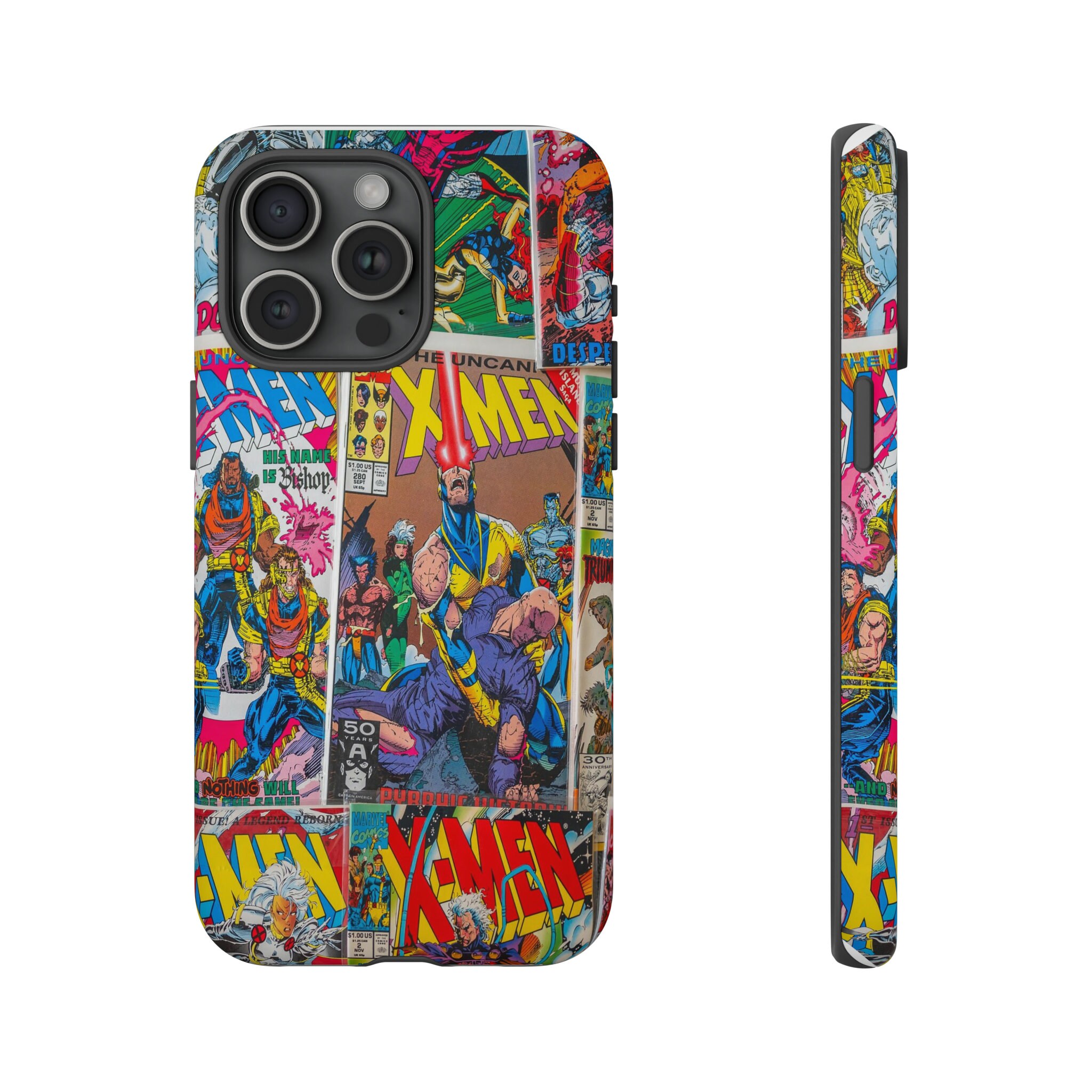 IPhone 15 X-men Vintage Marvel Comics Protective Phone Case - Etsy