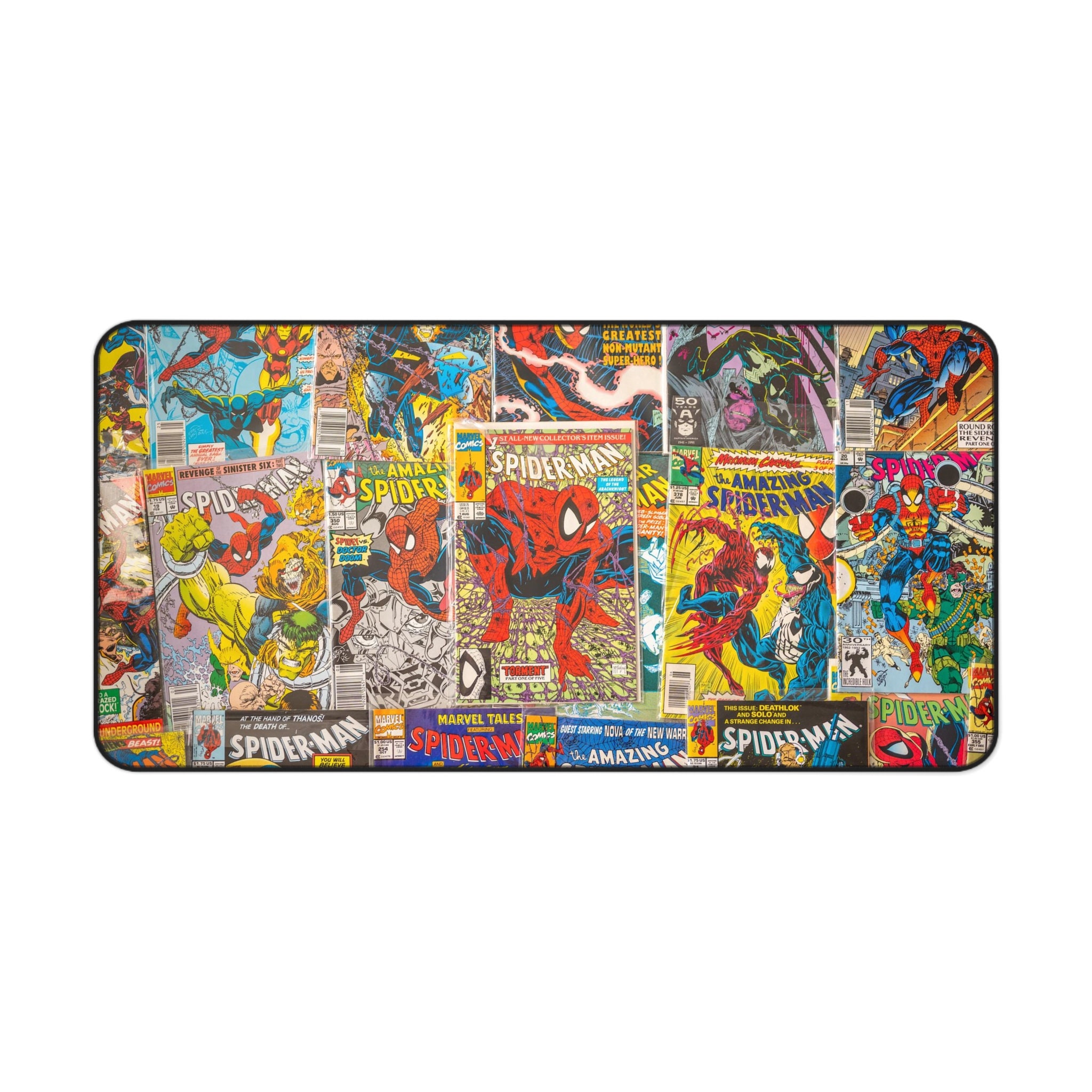 Marvel Comics Spiderman Vintage Desk Mat 3 Sizes - Mouse Pad - Modern ...