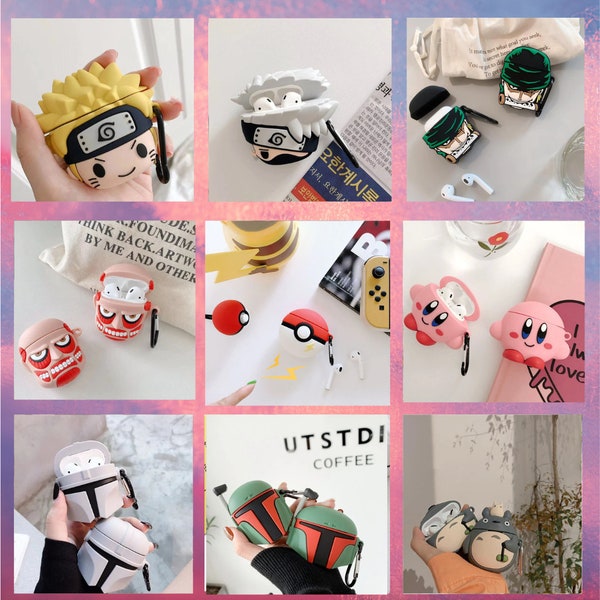 Anime Airpod Gen 2 Cases - Etsy