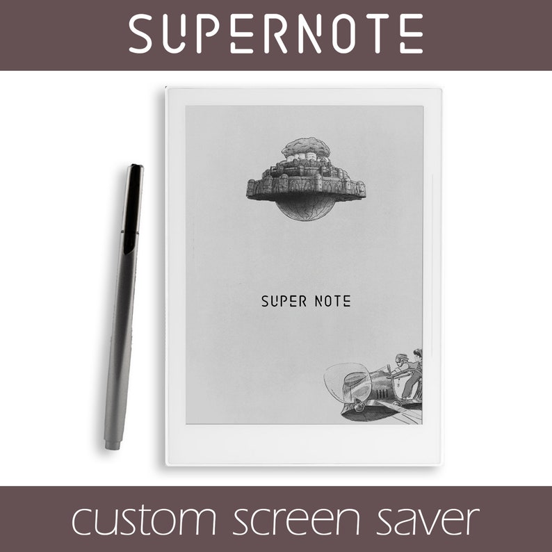 Ghibli Supernote Screensaver (castle in the Sky) #2 - Etsy