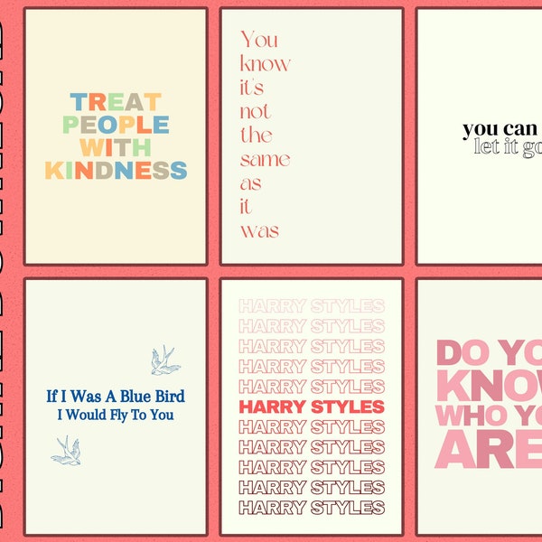 Harry Styles Room Decor - Etsy