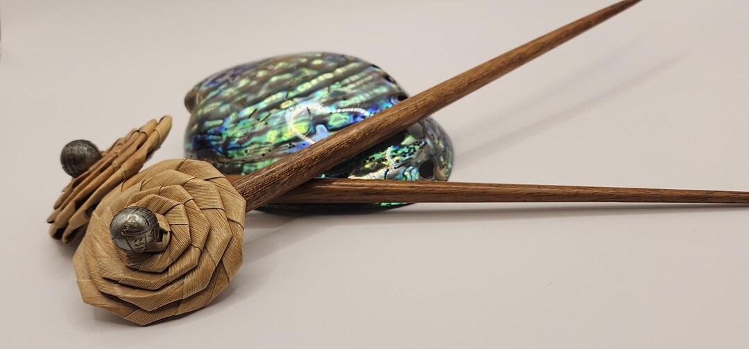 Wooden Hair Picks - Etsy