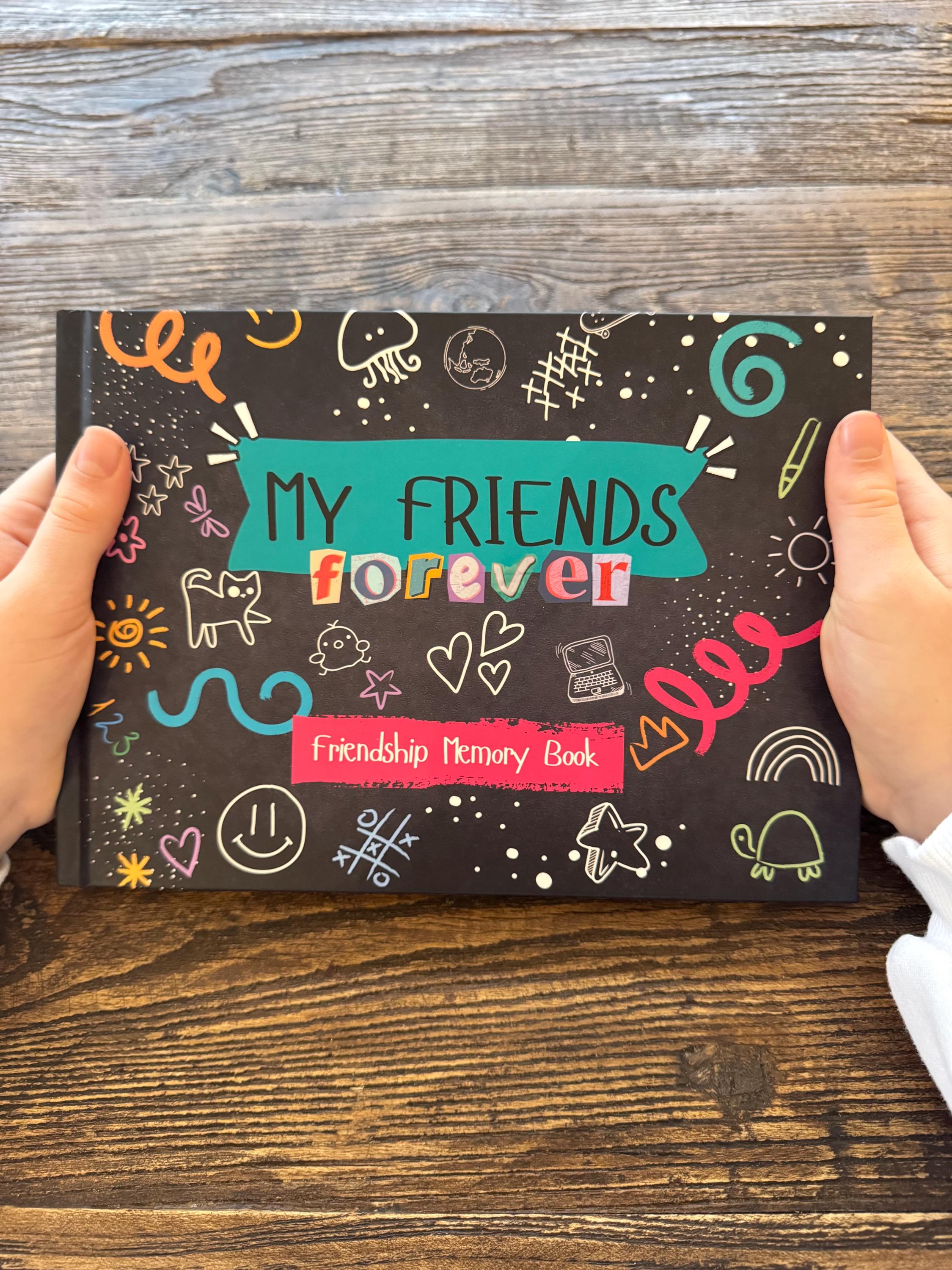 Friendship Memory Book | My Friends - Forever | Keepsake for Children ...