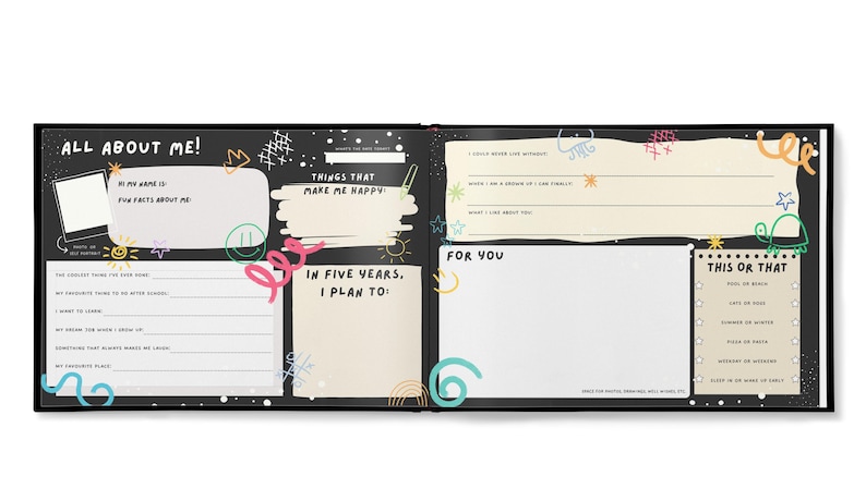 Friendship Memory Book | My Friends - Forever | Keepsake for Children ...