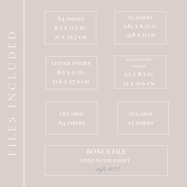 House Tasks Planner • Printable Insert • 2 Sheets Planner • A4/a5 ...