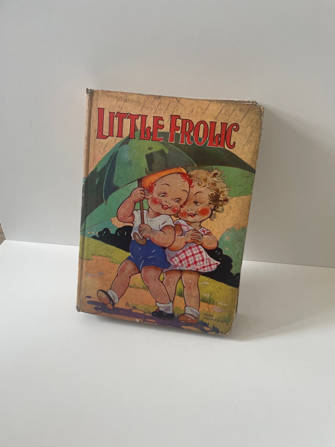 RARE Vintage 1937 Hardback Little Frolic by Renowned Artist Agnes ...