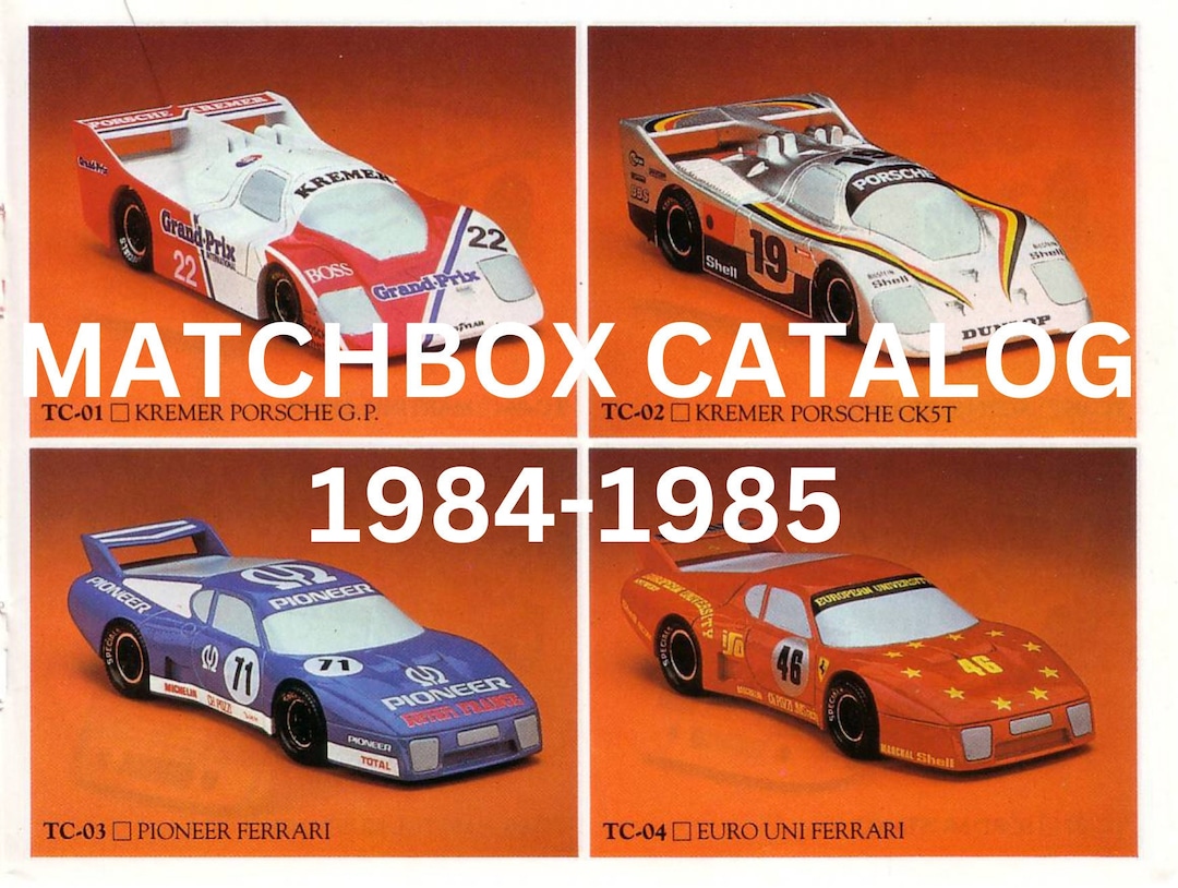1984-5 Matchbox Toys Catalog Instant Download DIGITAL BOOK. Vintage ...