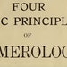 1921 Numerology - Four Basic Principles. Antique DIGITAL BOOK Instant ...