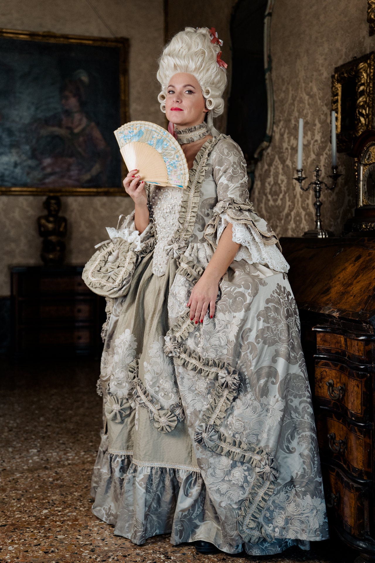 HISTORICAL COSTUME 1700 WOMAN - Etsy