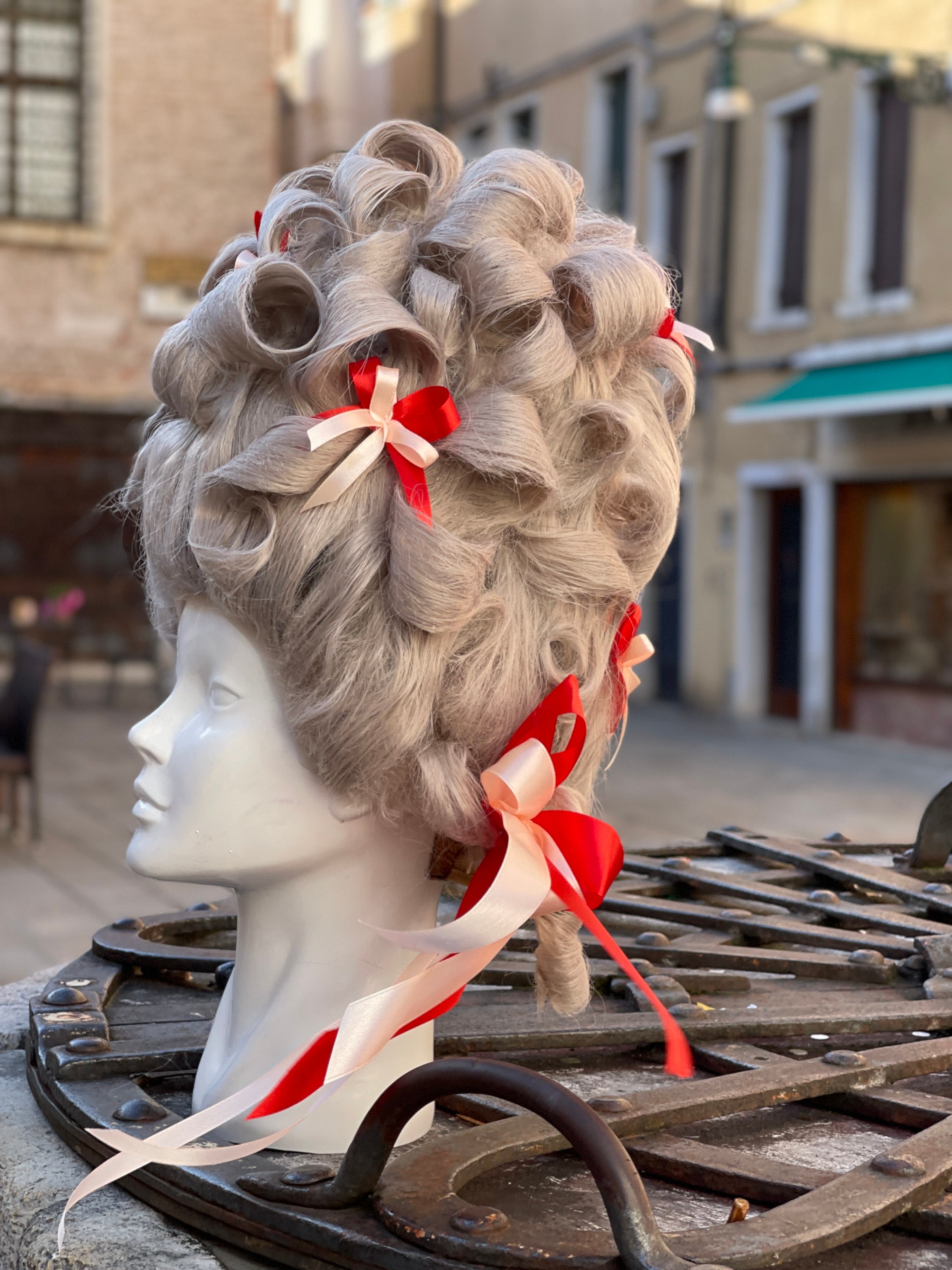 Historical Wig From the 1700s for Women, Carnival Wigs, Halloween Wigs ...