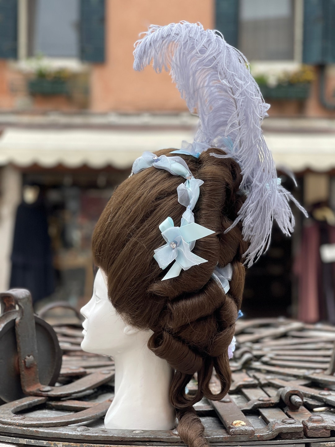 Historical Wig From the 1700s for Women, Carnival Wigs, Halloween Wigs ...