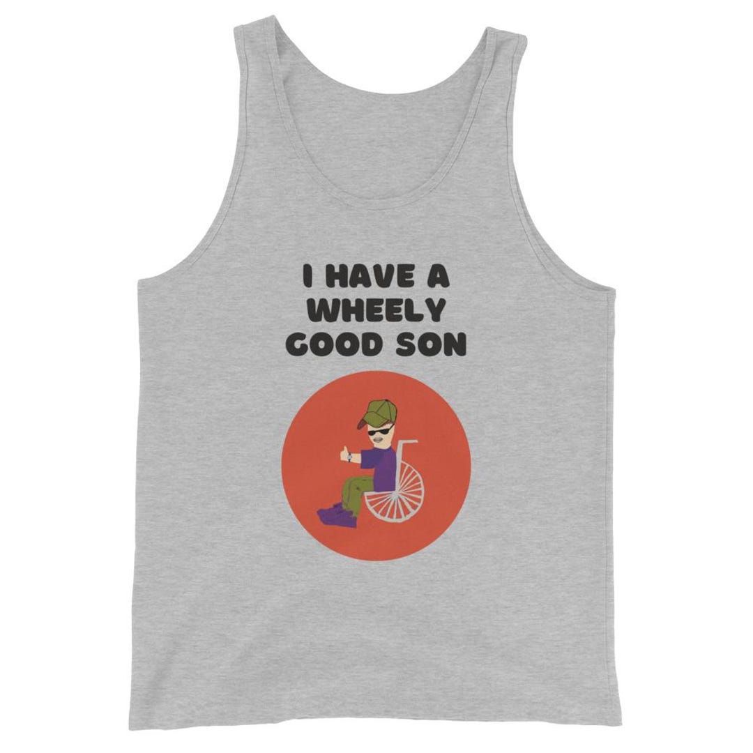 Funny Disabled I Have A Wheely Good Son Singlet - Etsy