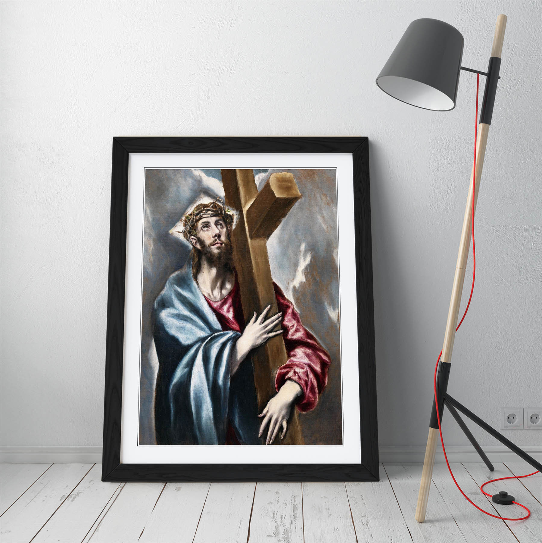 El Greco Christ Carrying the Cross Art Picture Framed Art - Etsy