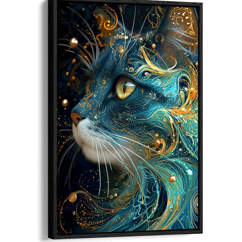 Fantasy Cat Art - Etsy