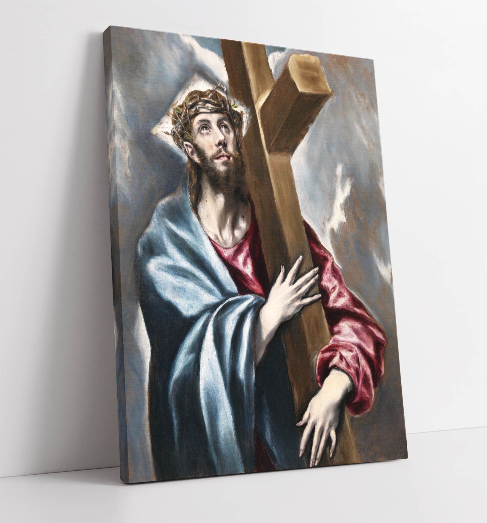 El Greco Christ Carrying the Cross Canvas Picture Print Wall - Etsy