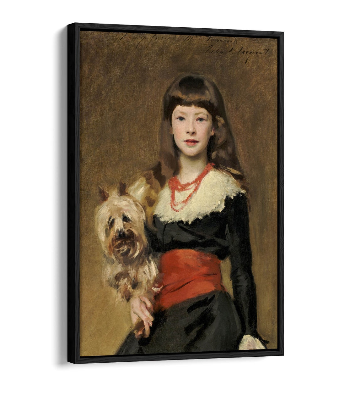 Miss Beatrice Townsend by John Singer Sargent wall Art Float Effect ...