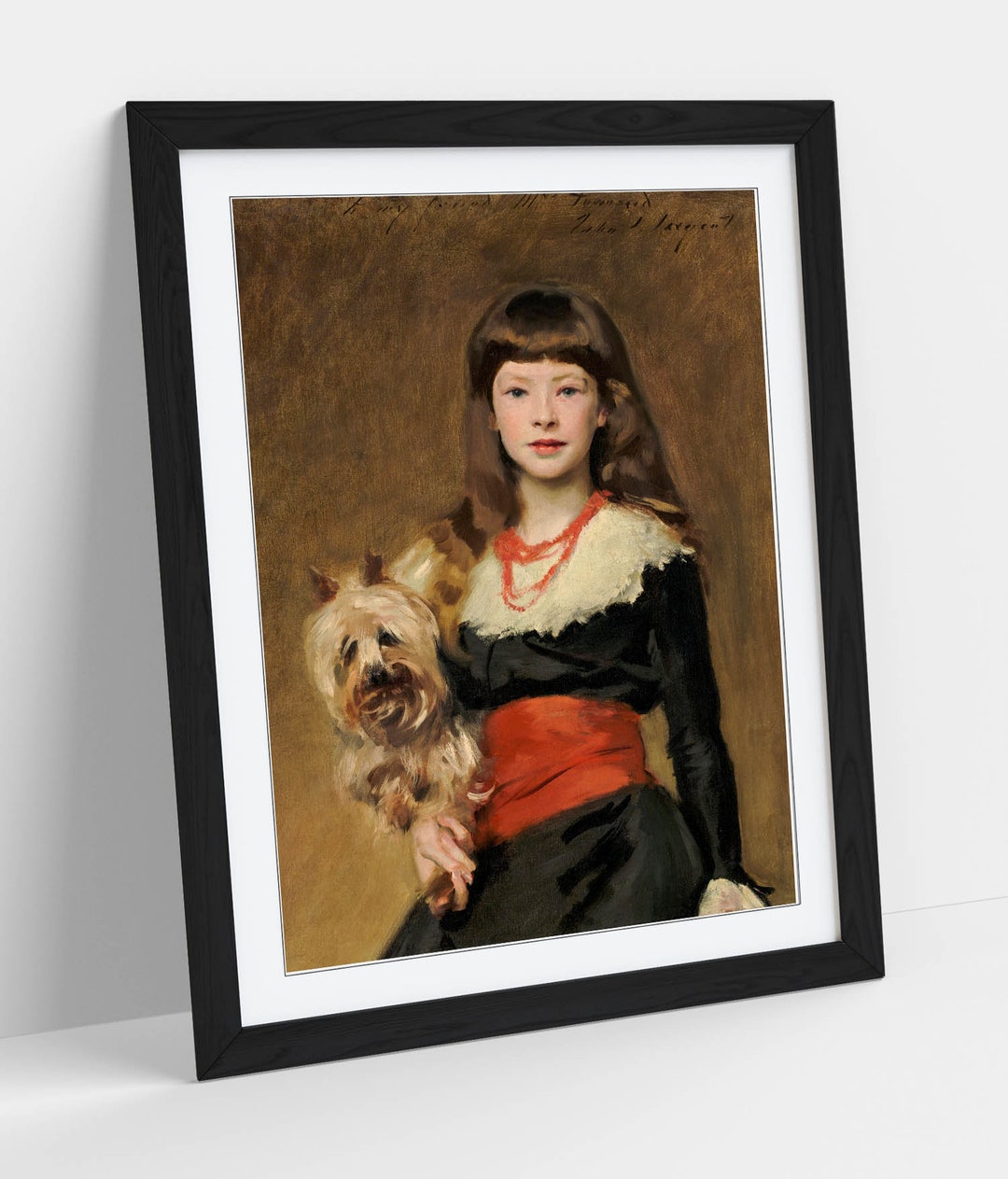 Miss Beatrice Townsend by John Singer Sargent wall Art Picture Framed ...