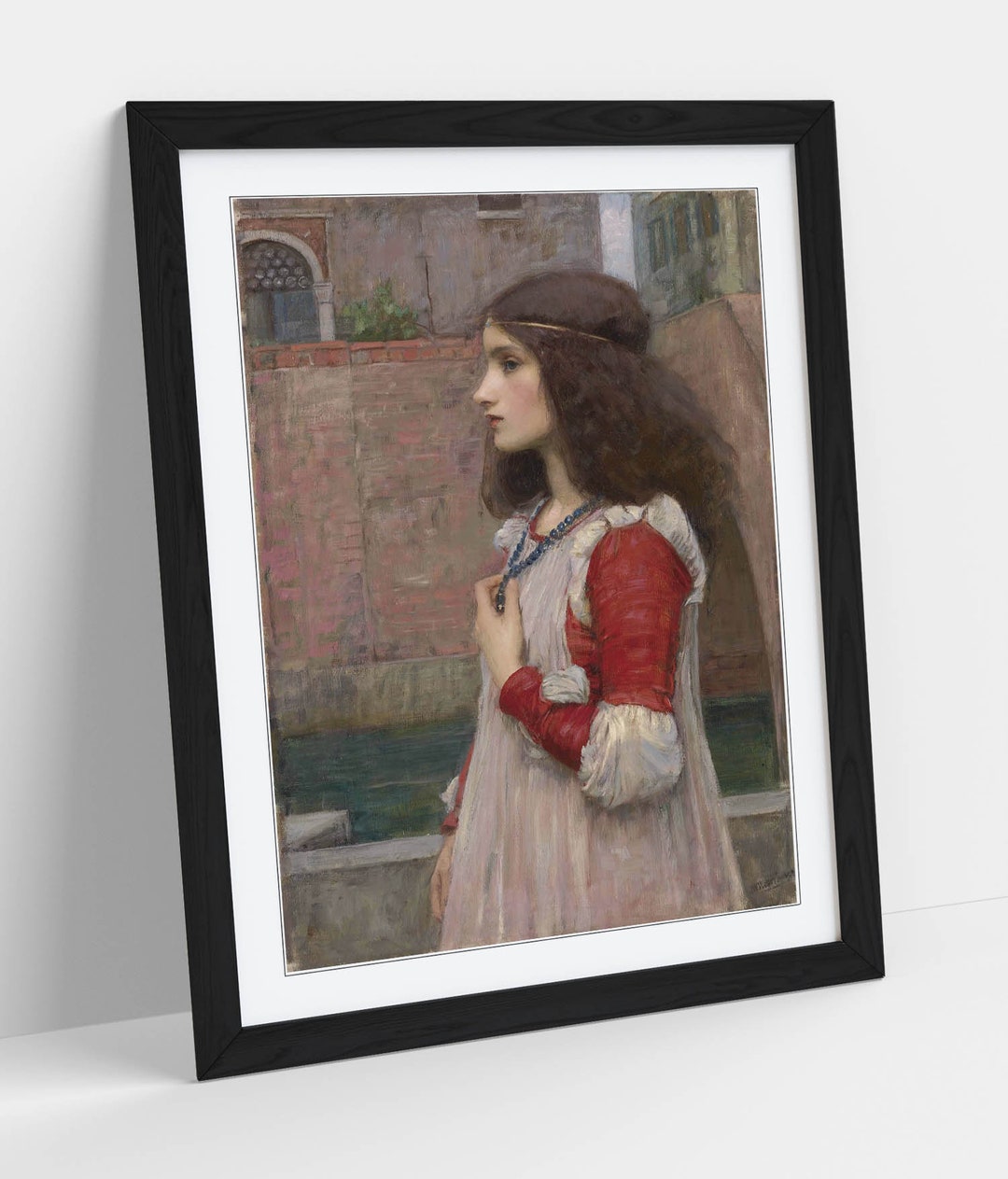 John William Waterhouse, Juliet wall Art Picture Framed Print Home ...