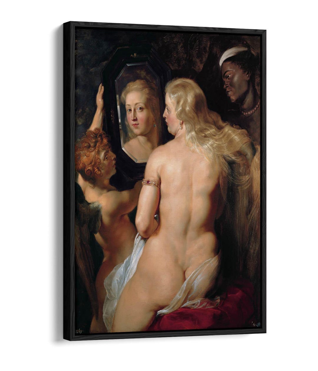 Peter Paul Rubens - the Toilet of Venus Float Effect Framed Canvas Print - Etsy
