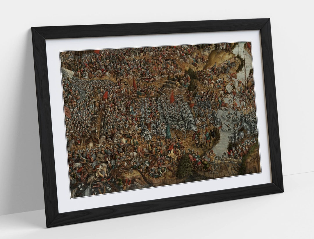 Hans Krell, Battle of Orsha wall Art Picture Framed Print Home Bedroom ...