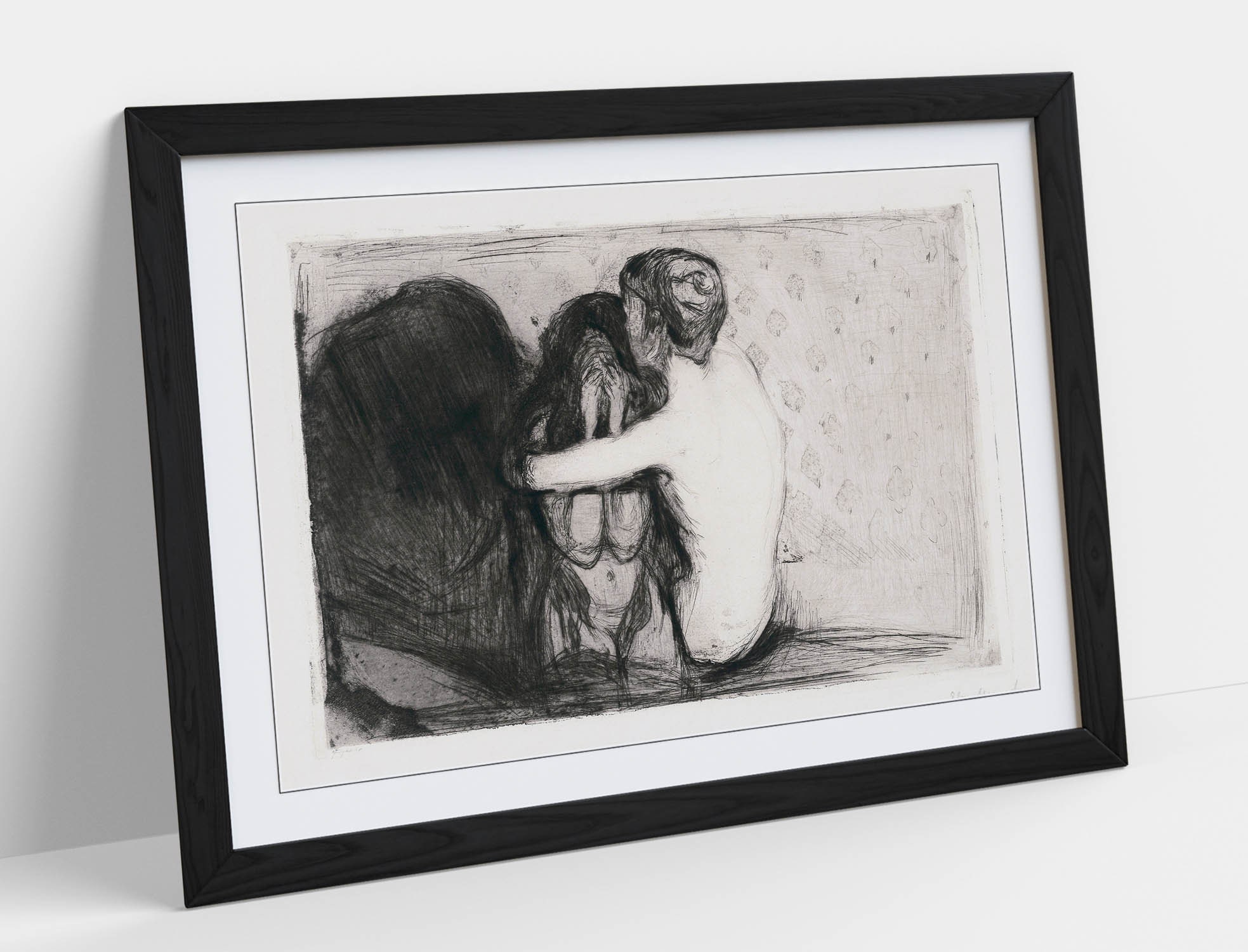 Consolation by Edvard Munch Art Wall Art Picture Framed Art Print - Etsy