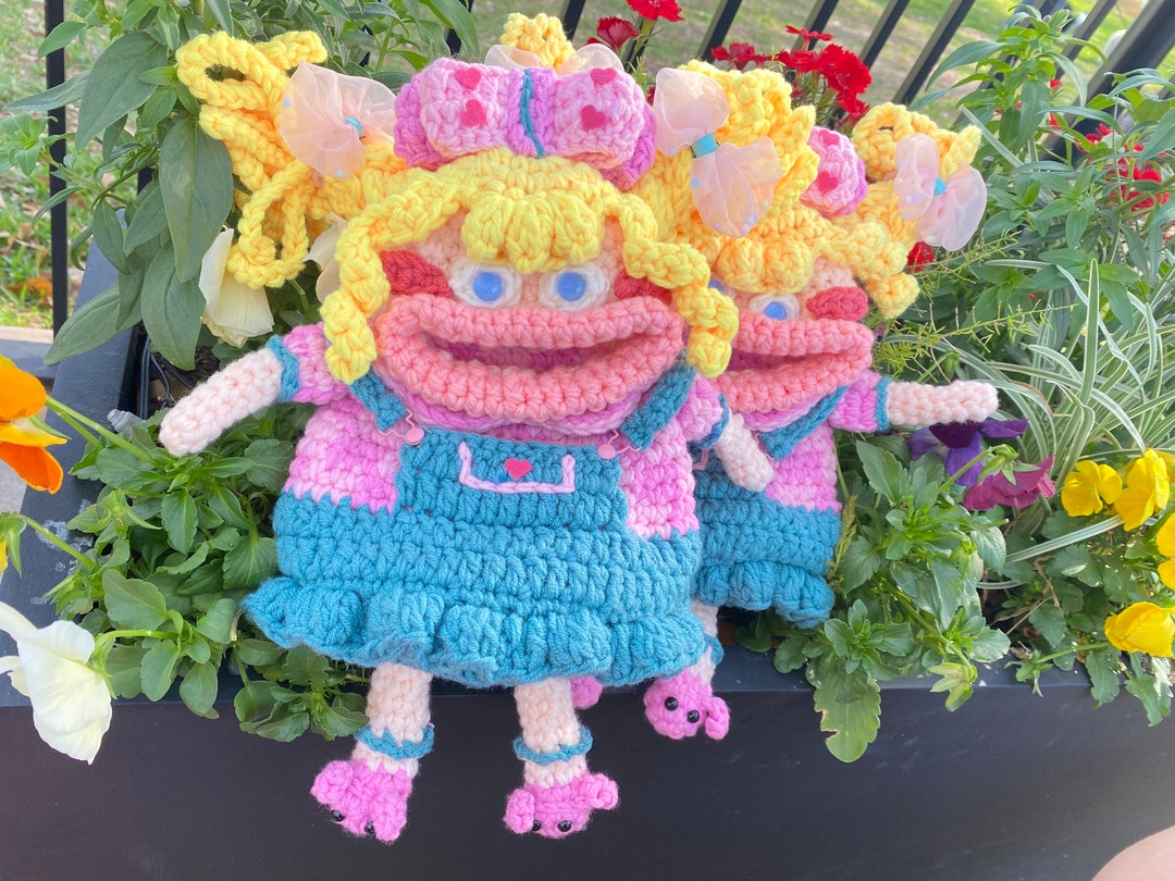 Nanalulu Crochet Sausage Lips Mobile Phone Bag Dakota3, Coin Purse ...