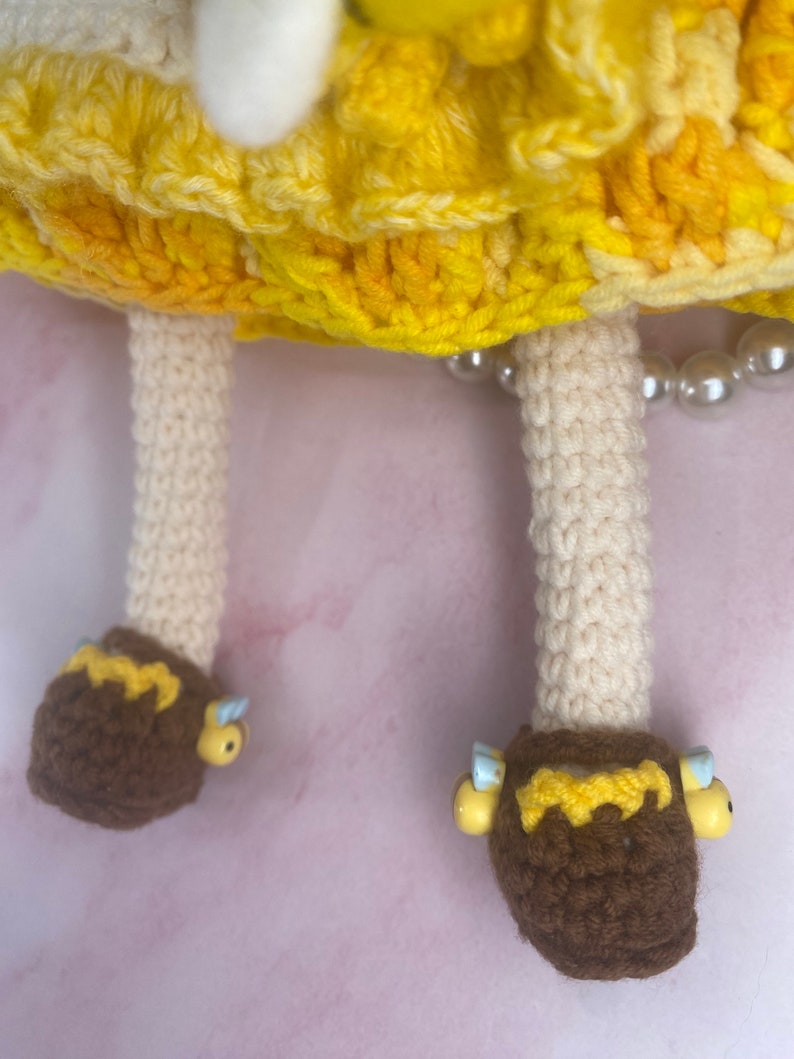 Nanalulu Handmade Crochet Sausage Lips Honey Harvester Lala. Phone ...