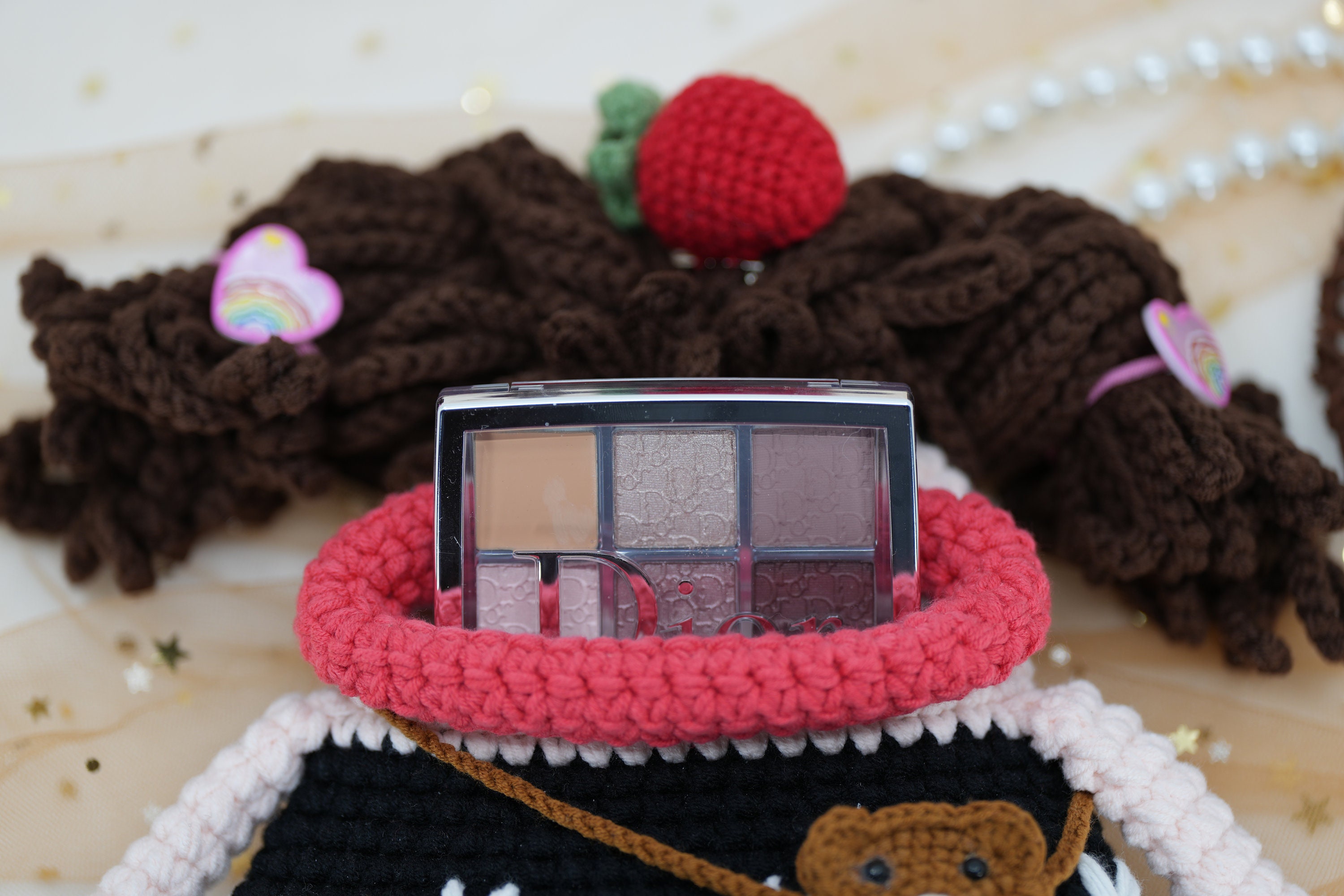 Nanalulu Handmade Crochet Sausage Lips Mobile Phone Bag Annie the Brave ...
