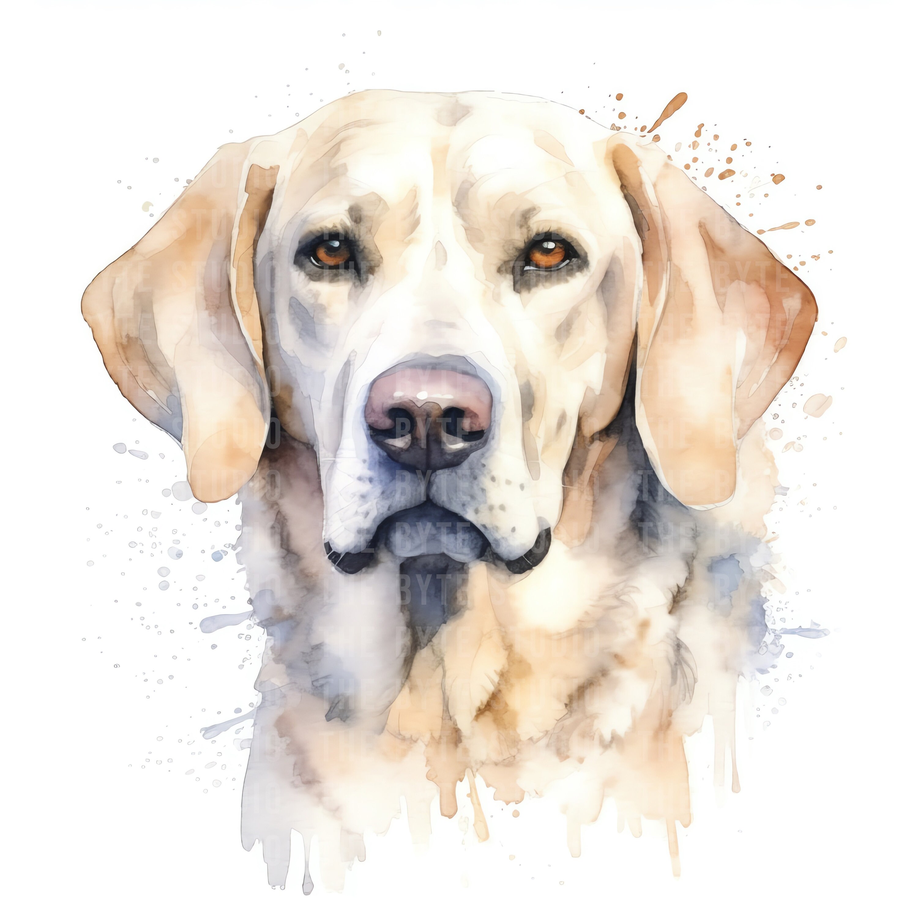 White Labrador Clipart - 15 High Quality Jpgs - Digital Crafts ...