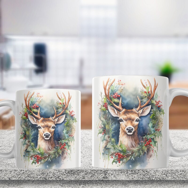 Deer Mugs - Etsy