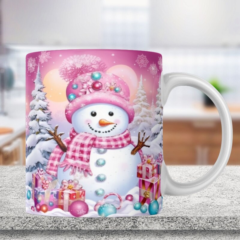 Custom Snowman Mug - Etsy