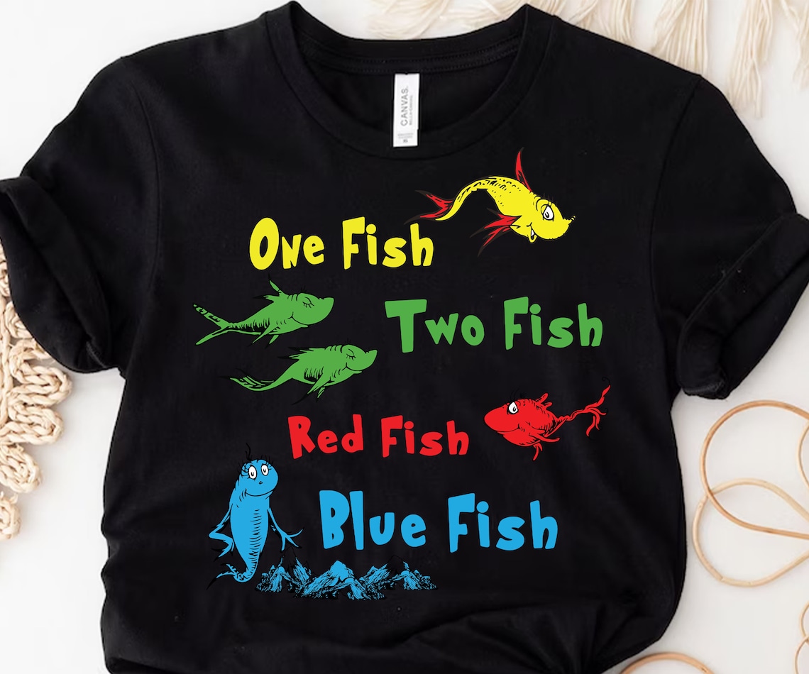 One Fish Two Fish Svg, Fishs Svg, Teacher Life Svg, Read Across America ...