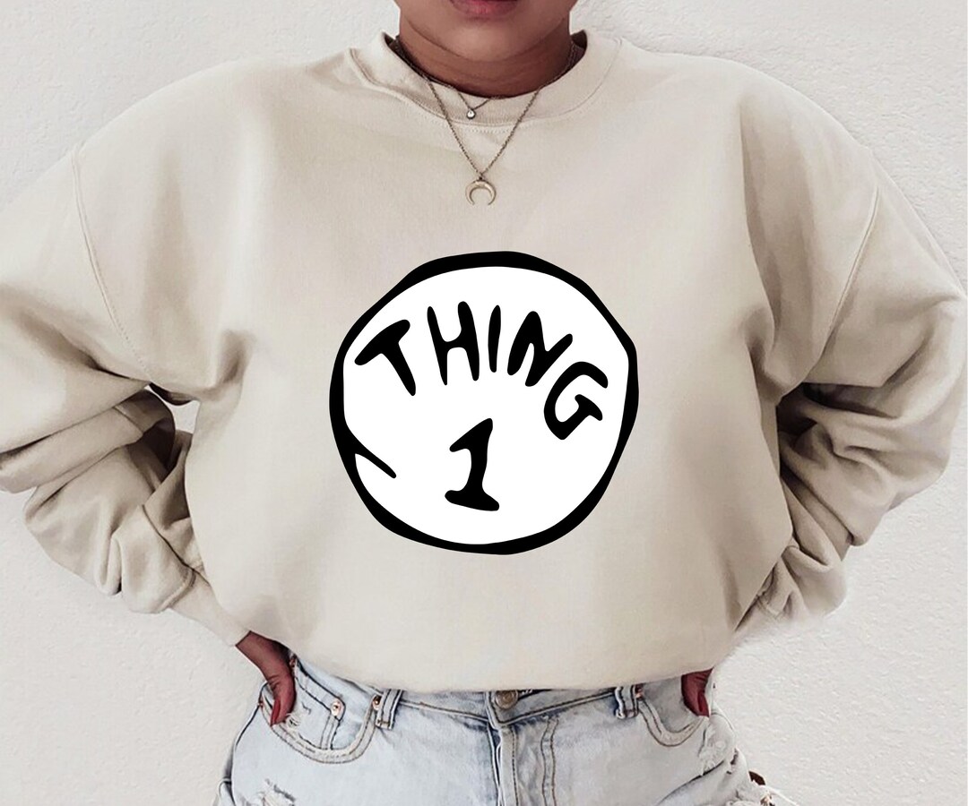 Thing 1 SVG, Thing 1 and Thing 2 Png Svg Pdf Eps Dxf High Resolution ...
