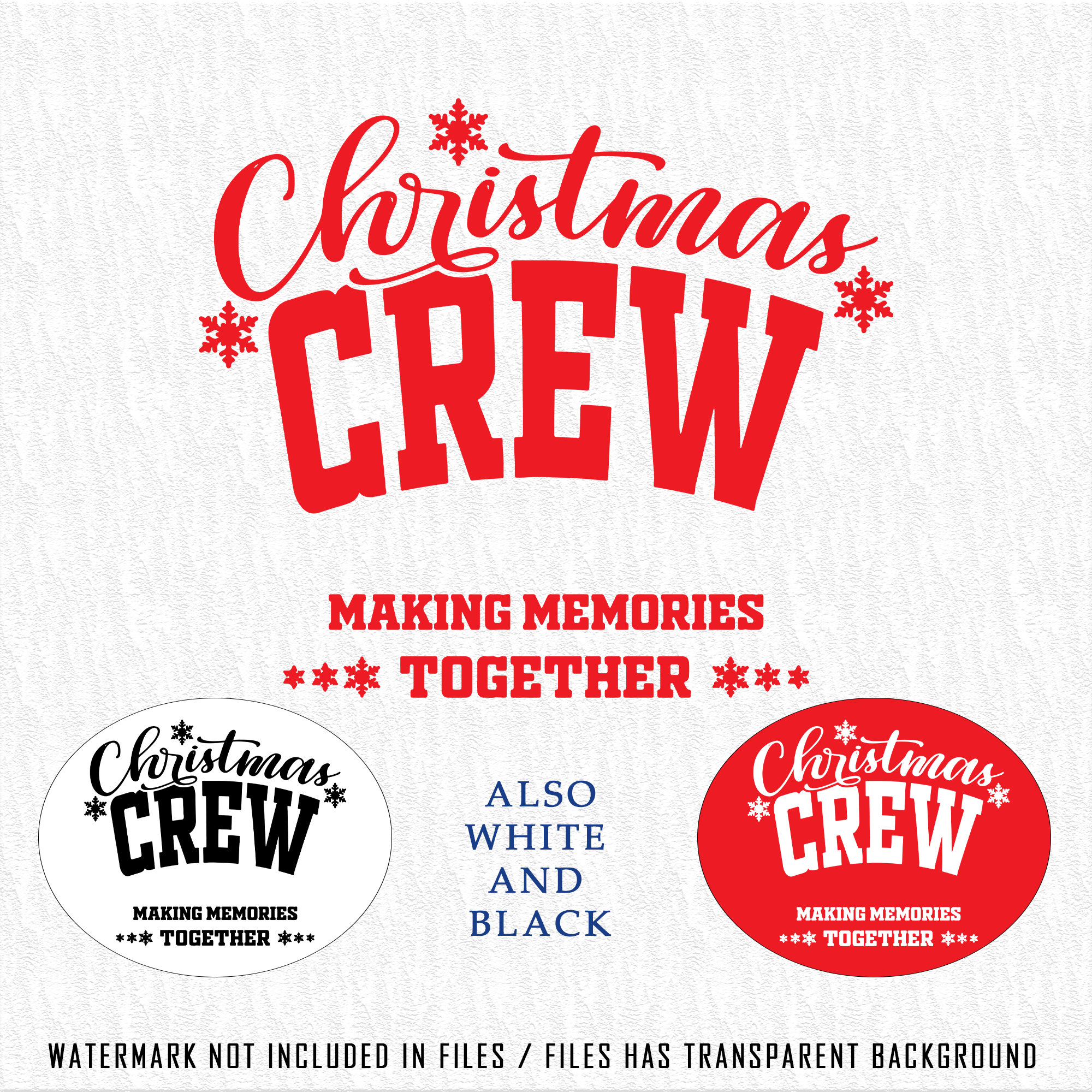 Christmas Crew SVG PNG Files for Cricut and Sublimation,christmas ...