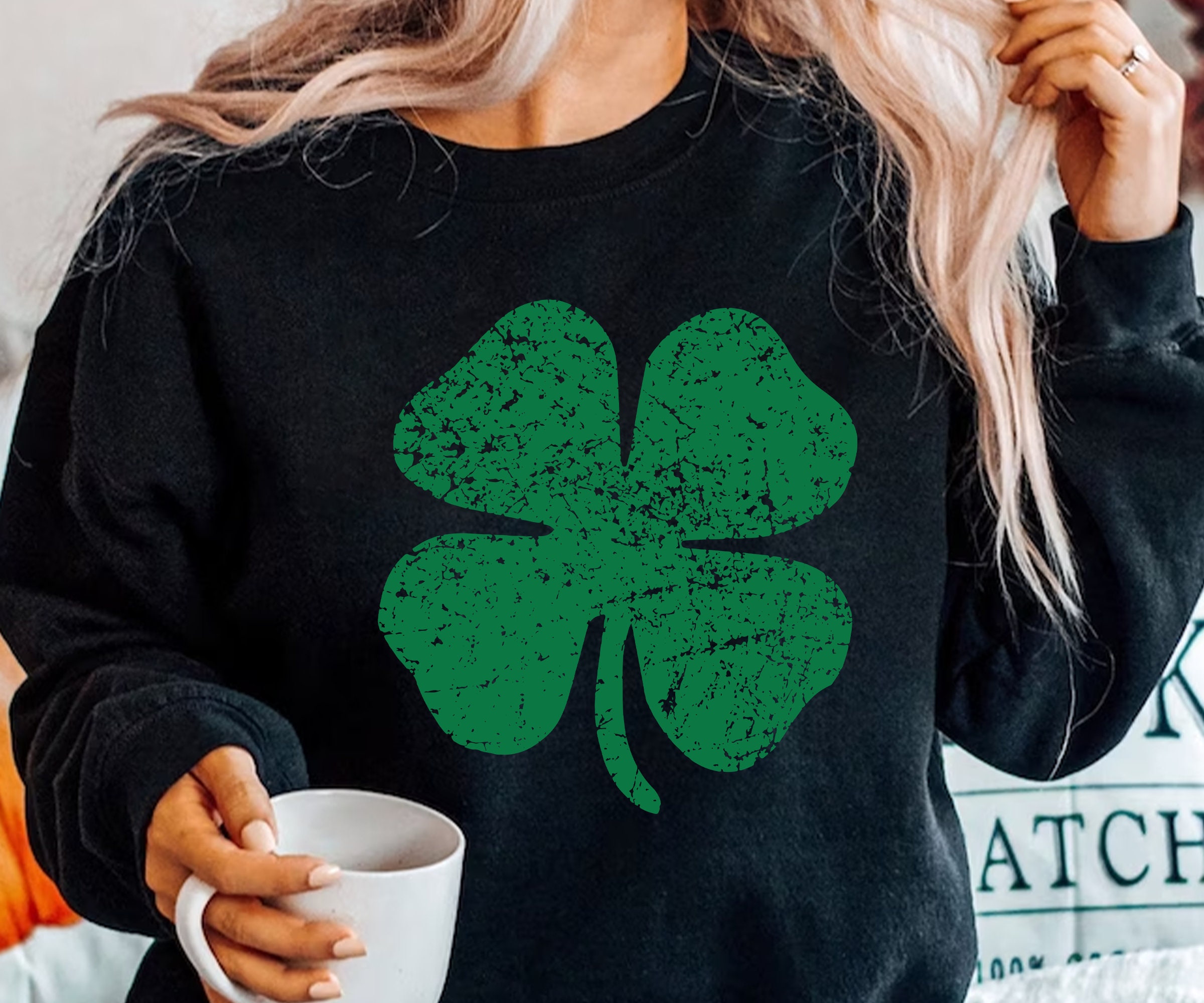 Clover Svg, Lucky Clover SVG File for Cricut, 4 Leaf Clover Svg Png ...