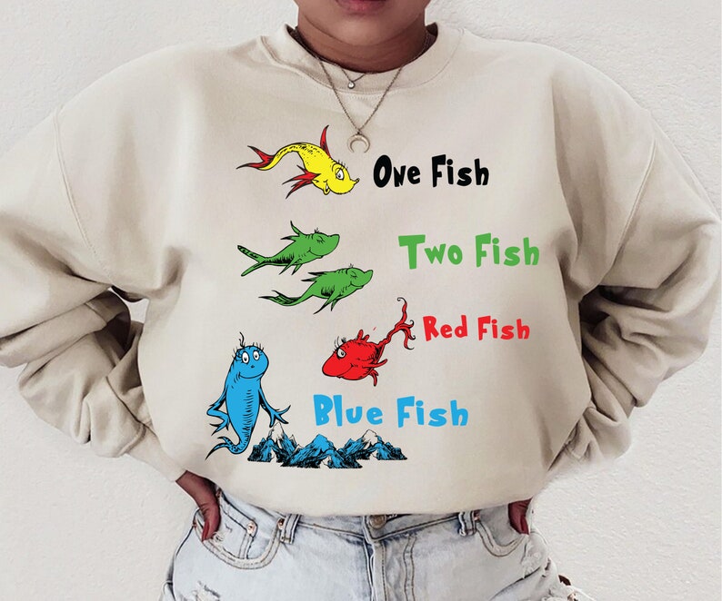 1 Fish 2 Fish Png, Read Across America Day Svg Png, One Fish Two Fish ...