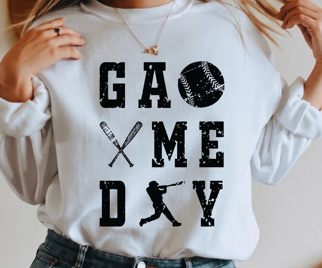 Game Day Vibes SVG Png Pdf, Game Day SVG, Baseball Life Svg, Baseball ...
