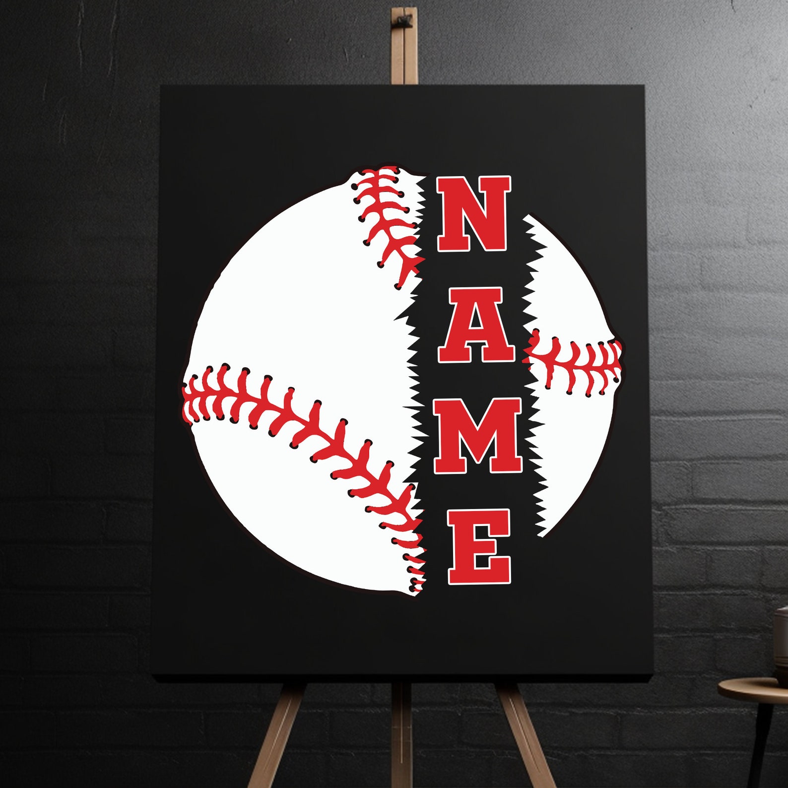 Name Baseball Svg, Baseball Svg Custom, Custom Baseball Png, Baseball ...