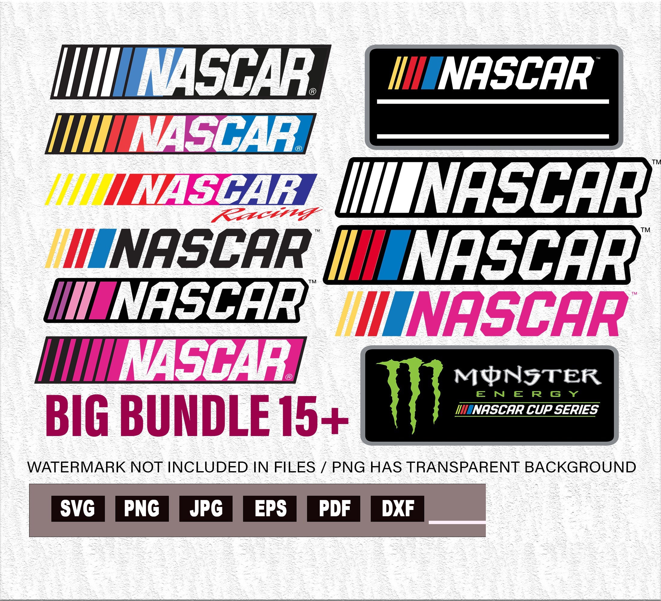 Nascar Logo Decal Nascar Stickers For Sale | Redbubble