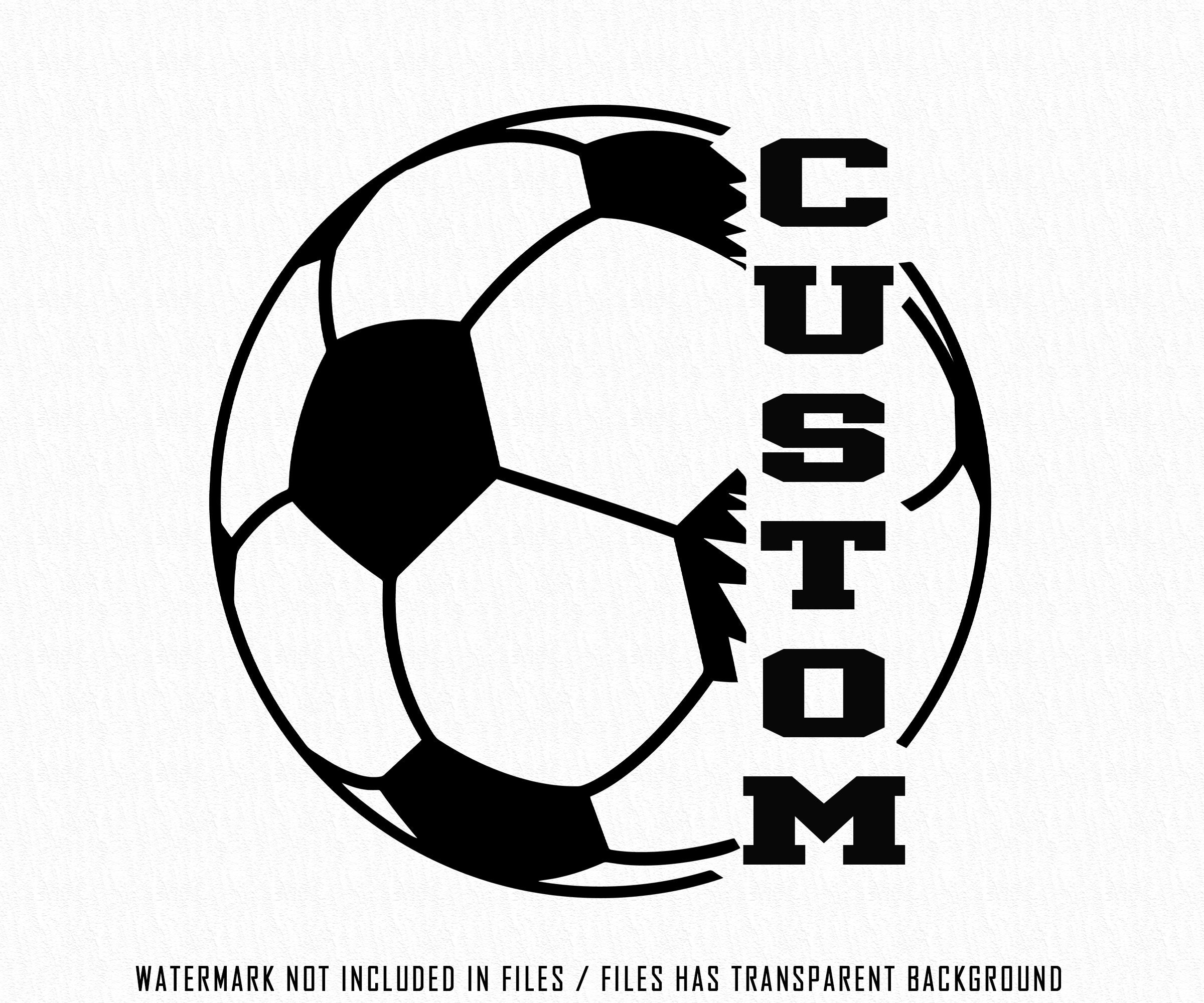 Balón de fútbol SVG, Fútbol SVG, Balón Svg, Balón de fútbol angustiado ...