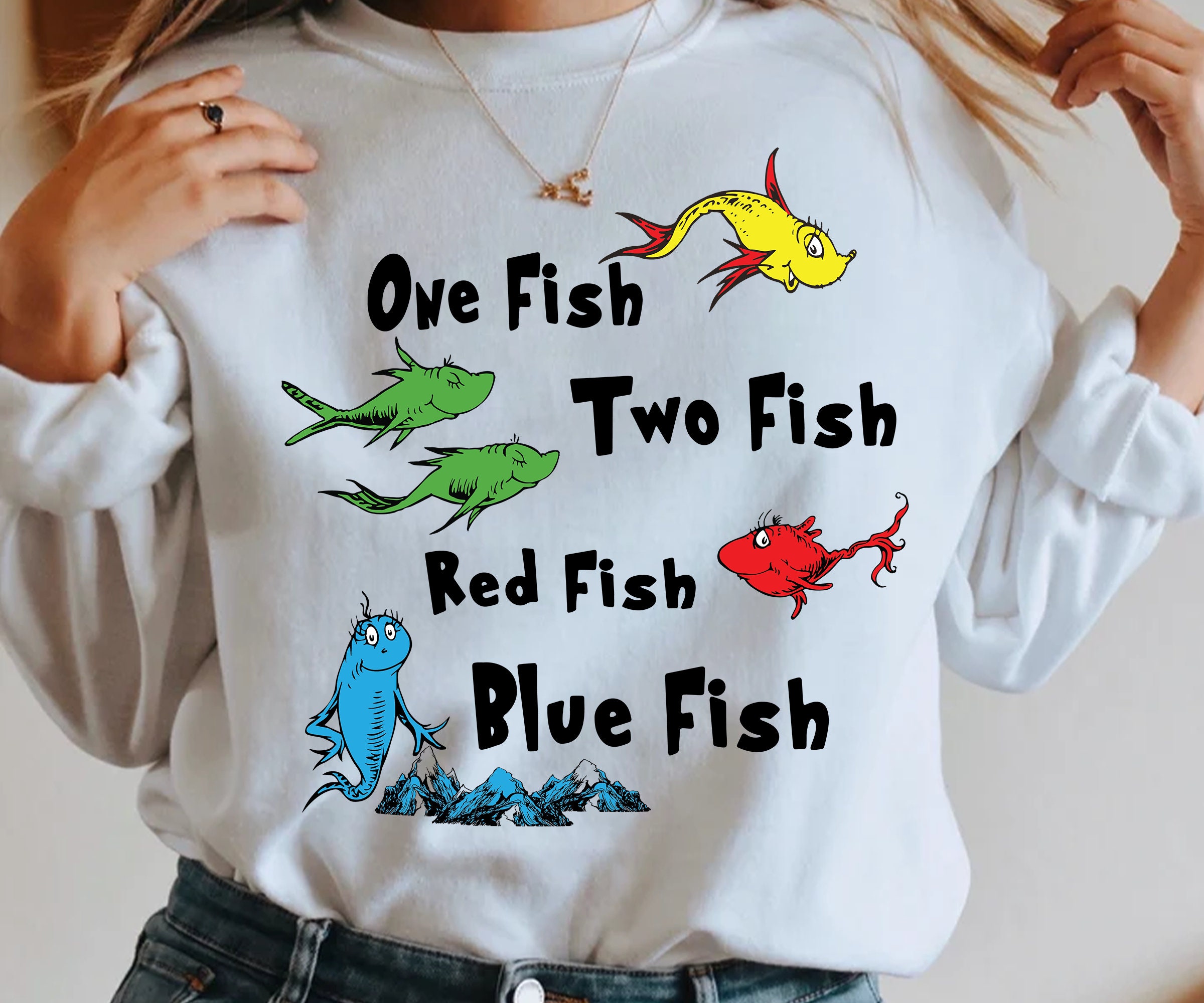 One Fish Two Fish Png, Read Across Day Sublimation, School Png, Reading ...