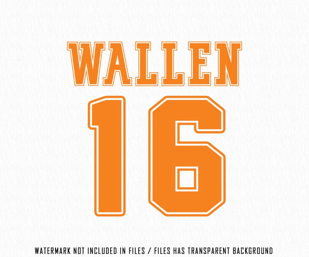 Wallen 16 Png, 16 Wallen, One Thing at a Time, Wallen, Orange ...